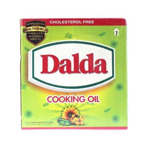 Dalda Cooking Oil - 5 Liter Pack - shopholia.com